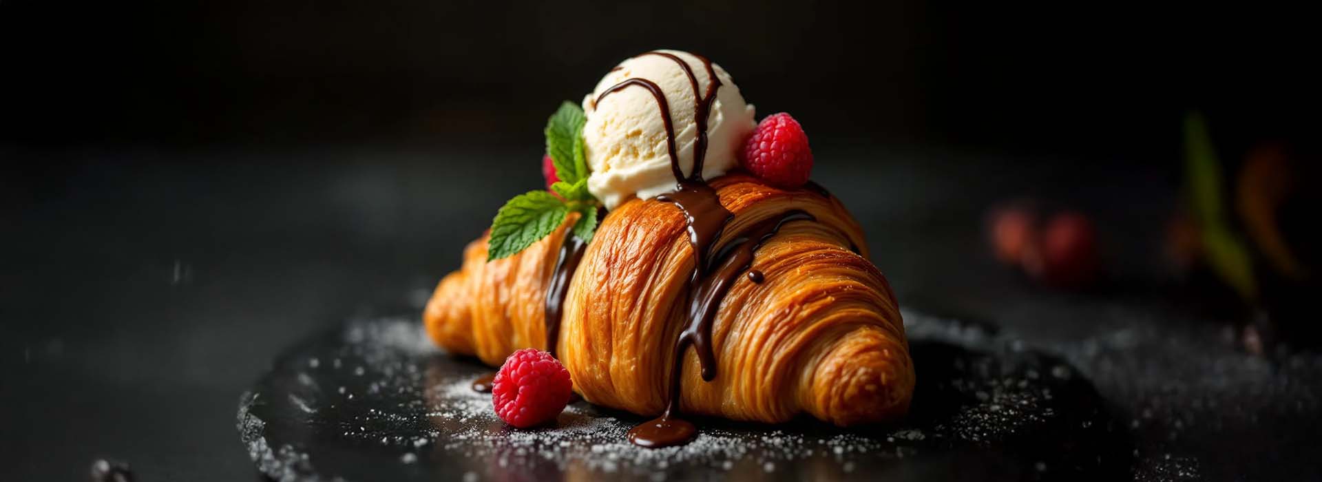 Croissant Ice Cream: Sensasi Manis dan Renyah yang Menggugah Selera
